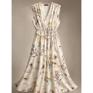 Altuzarra | Dresses | Altuzarra Fie Figurative Ivory Tattoo Print ...